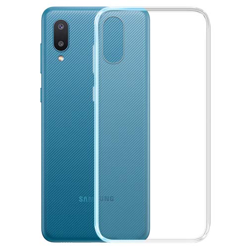 CaseRepublic Back Cover for Samsung Galaxy M02 (Silicone_Transparent ...