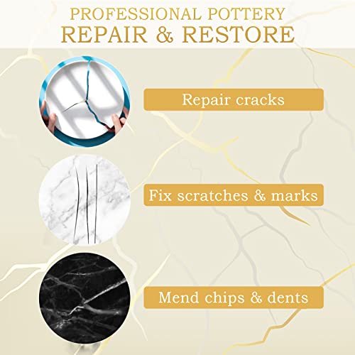 Snapklik.com : Kintsugi Repair Kit, Pottery Repair Kit, Restore Ceramic ...