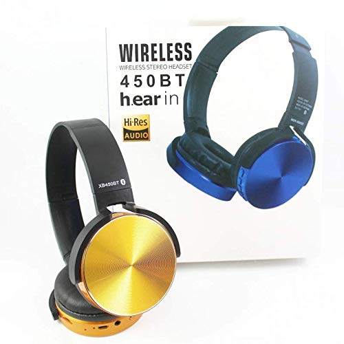 Delhi E Store MDR-XB450BT Wireless Bluetooth Headphone Heavy bass ...