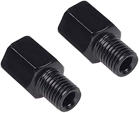Amazon.com: Emgo Universal Mirror Adapters - 10mm Male to 8mm Female ...
