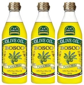 Amazon | BOSCO(ボスコ) 日清オイリオグループ BOSCOオリーブオイル 684g×3個 | ノーブランド品 | オリーブオイル 通販