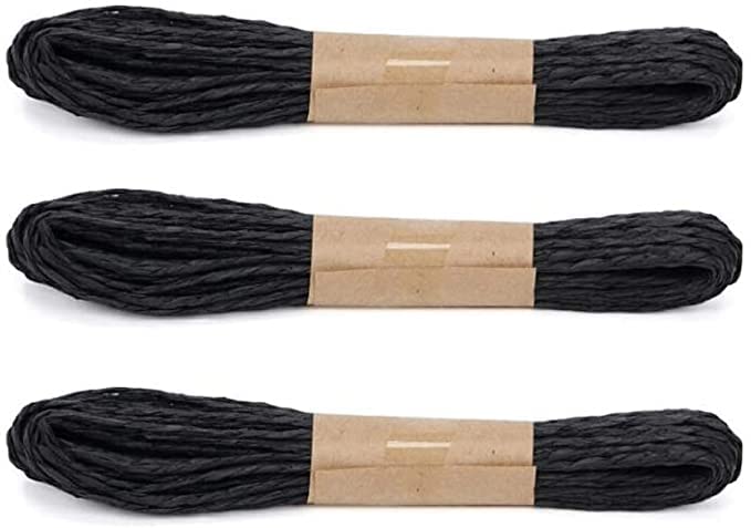 Eco Sarras Raffia Twisted Paper Rope Threads for Gift Wrapping ...