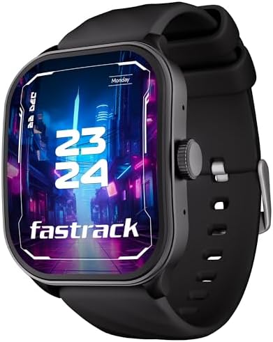 Fastrack Unisex Adult Fs1 Pro Smartwatch|World's First 1.96" Super ...