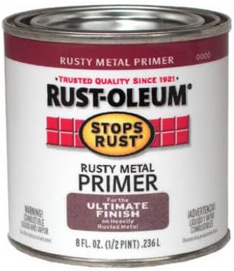 RUST-OLEUM K7769-402 Professional Gallon Rusty Metal Enamel Primer, 1 ...
