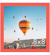 Amazon.com: 8x8 Picture Frame Set of 6 Black for Wall Hanging or ...