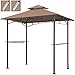 Amazon.com : KEYMAYA 8x5 Grill Gazebo Shelter for Patio and Outdoor ...