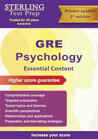 GRE Psychology: Comprehensive Review for GRE Psychology Subject Test ...