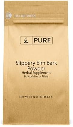 Amazon.com : PURE ORIGINAL INGREDIENTS Slippery Elm Bark Powder (1 lb ...