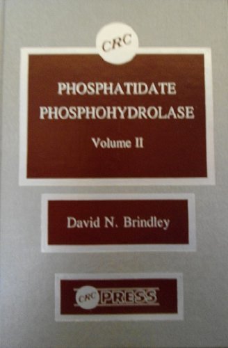 Phosphatidate Phosphohydrolase (CRC Series in Enzyme Biology): Brindley ...