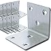 Amazon.com: 20Pcs Stainless Steel Angle Bracket, 2"x2"x2" Heavy Duty L ...
