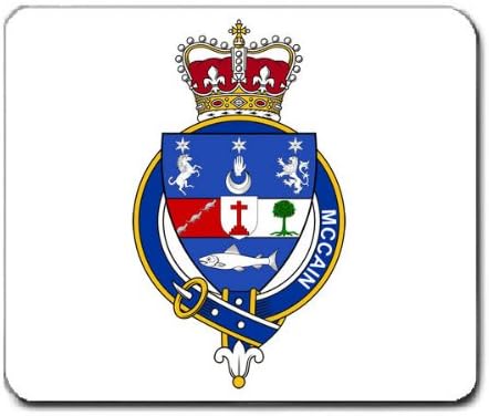 Amazon.com: McCain or Keane Ireland Family Crest Coat of Arms Mouse Pad ...