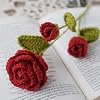Buy ARZ Collection Crochet Handknitted Rose Flower for Home Decor ...