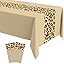 Amazon.com: Buryeah Leopard Print Tablecloth 54 x 108'' Leopard Plastic ...