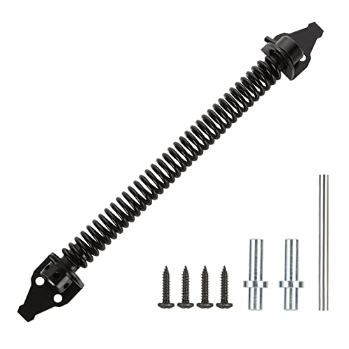 MIVIDE 14 Inch Gate Spring Closer, Adjustable Gate Spring, Self Closing ...