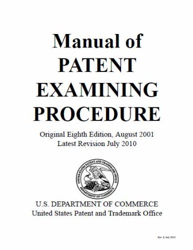 Amazon.com: Manual of Patent Examining Procedure (MPEP) - Eighth ...