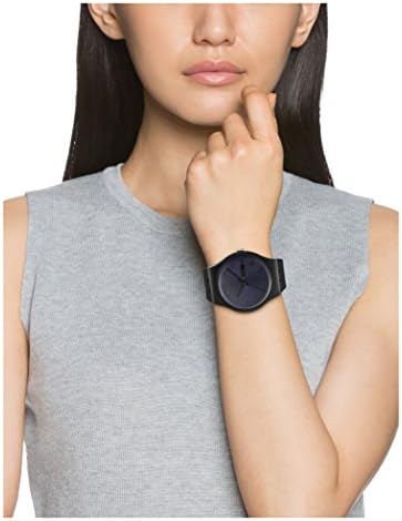 Swatch Gents Black Rebel Watch SUOB702 : Amazon.co.uk: Fashion
