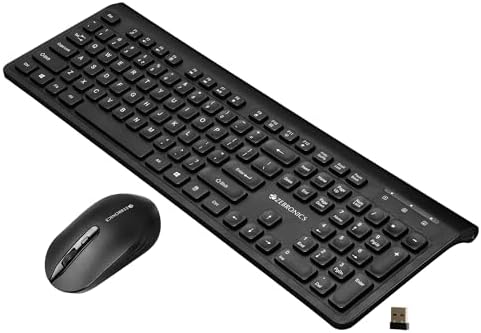 Amazon.in: Buy Portronics Key7 Combo Wireless Keyboard & Mouse Set with ...