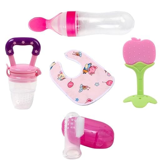 Buy Smiley mia Spoon Bottle with Silicone teether, Pacifier, Finger ...