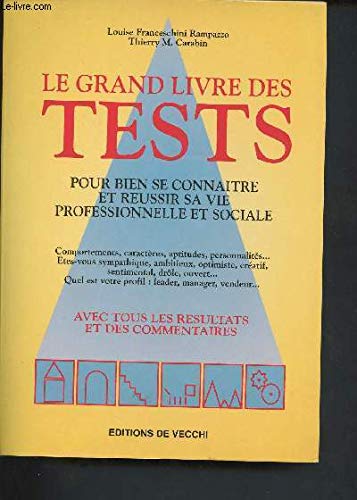 Amazon.com: Le grand livre des tests: 9782732830131: Franceschini ...