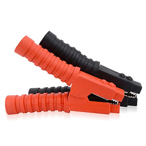 Snapklik.com : 2PCS Battery Jumper Cable Clamps 800A Heavy Duty ...