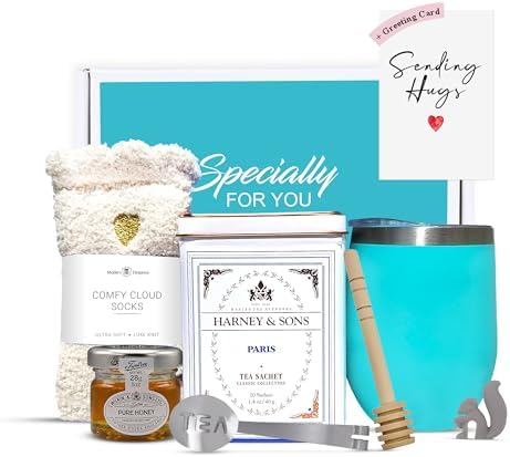 Amazon.com: Tea Gift Set for Women – Thoughtful Get Well Gift Box with ...