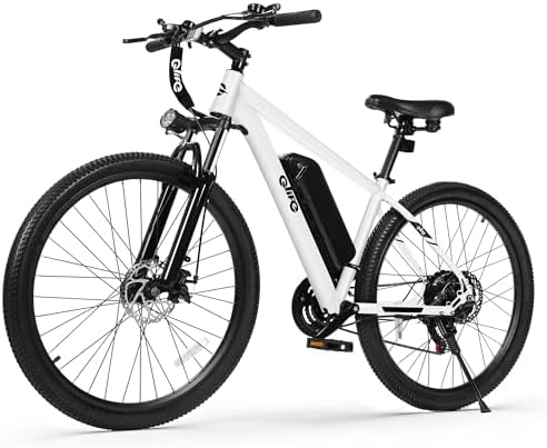 Amazon.com : Qlife Racer Electric Bike for Adults - 21-Speed Mountain ...