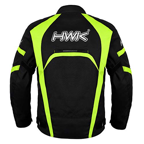 Snapklik.com : HWK Motorcycle Jacket Mens Riding Textile Racing ...