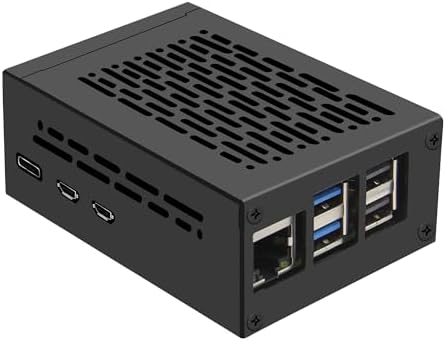 Amazon.com: Geekworm PCIe Metal Case P580-V2 for X1005/X1002 ...