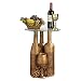 Amazon.com: Madison Collection Wine and Dine Glass Topped Table : Home ...