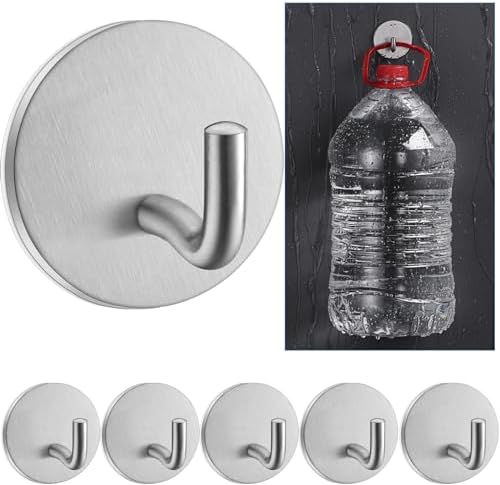 Aikzik Self Adhesive Hooks, Sticky Hooks Extra Strong, Hanging up to ...