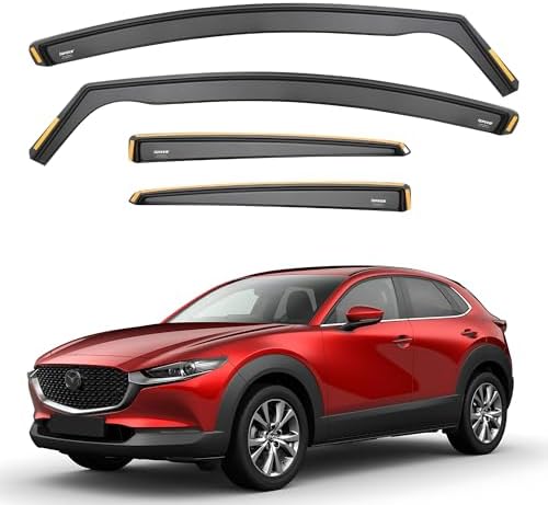 ISPEED Wind Deflectors for MAZDA CX-30 2019-2025 5 Door SUV 4pc Set ...