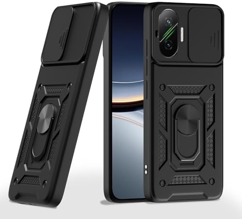 Pikkme Back Cover for Poco F7 5G | D10 Tough Armor | 360 Protection ...