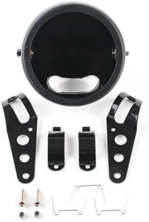 Amazon.com: Autokun 5.75 Inch Headlight Bucket Universal 5 3/4 ...