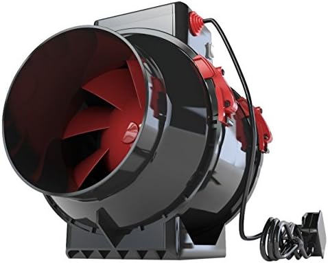 Black Orchid BO-HF-150-UK 150 mm 6-Inch Diameter Hybrid Flo in Line ...