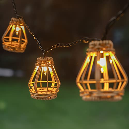 Best Rattan Indoor String Lights: Transform Your Space with Natural ...