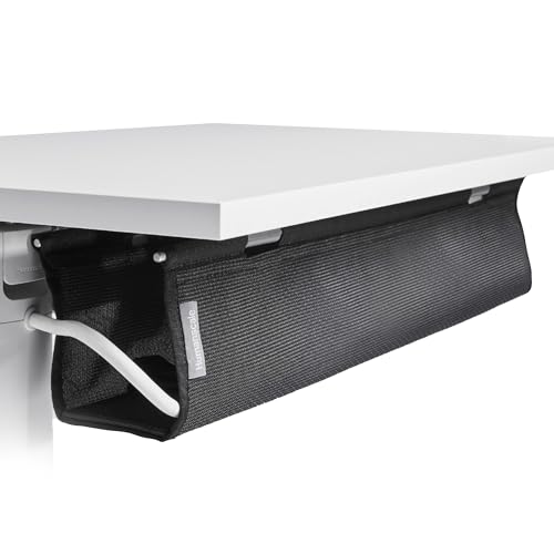 Humanscale Mesh Wire Basket for Desk, Durable Wire Cable Management for ...