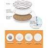 Amazon.com: LIFVER Coasters for Drinks, Absorbent Coaster Set of 6 with ...