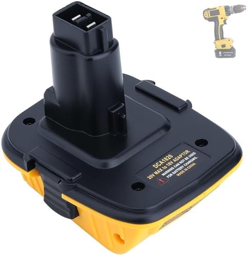 Amazon.com: Lilocaja DCA1820 Battery Adapter Fits Dewalt 18V Battery ...