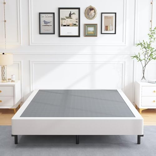 Amazon.com: Amazon Basics Smart Box Spring Bed Base, 9 Inch Mattress ...