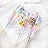 Amazon.com | Amo Leale Wedding Champagne Flute Set, 2 Glasses for Bride ...