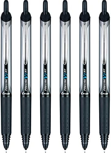 Amazon.com : PILOT Precise V5 RT Refillable & Retractable Liquid Ink ...