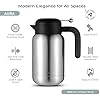 Amazon.com: Lafeeca Thermal Coffee Carafe - Tea Pot for Keeping Hot & Iced Cold - Water Pitcher ...