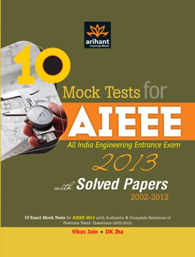 Buy 10 Mock Tests for AIEEE Book Online at Low Prices in India | 10 ...