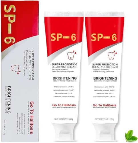 Amazon.com: Generic Super Probiotic SP-6 Toothpaste: Probiotics Bright ...