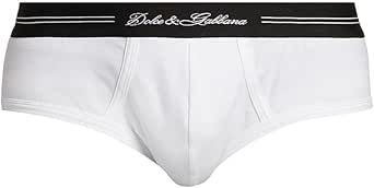 Amazon.com: Dolce&Gabbana, Brando Logo Cotton-Blend Briefs : Luxury Stores
