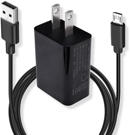 Amazon.com: 5V Micro USB Charger for Kindle Paperwhite 3 4 5 7 8 9 10 ...