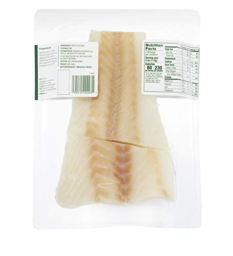 Fresh Brand – Wild Caught Pacific Cod Skinless Fillet Portions, 12 oz ...