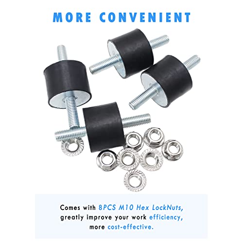 Snapklik.com : M10 Rubber Studs Shock Absorber Anti-Vibration Isolator ...