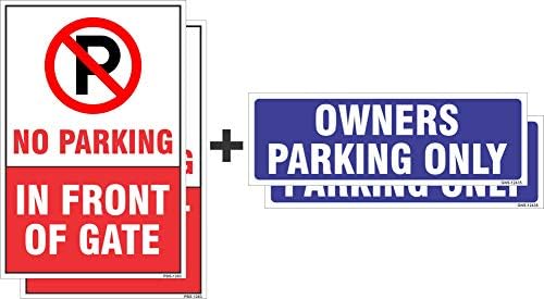 VOORKOMS Reserved Parking Sign Board Multicolor Sunboard 8x2.6 Inch ...