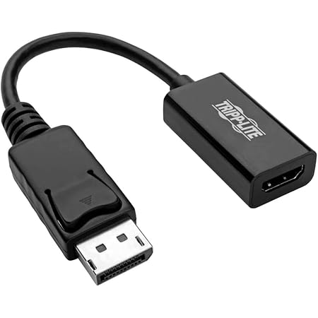 TRIPP Lite DisplayPort to HDMI Cable Adapter, DP to HDMI (M/M), DP2HDMI ...